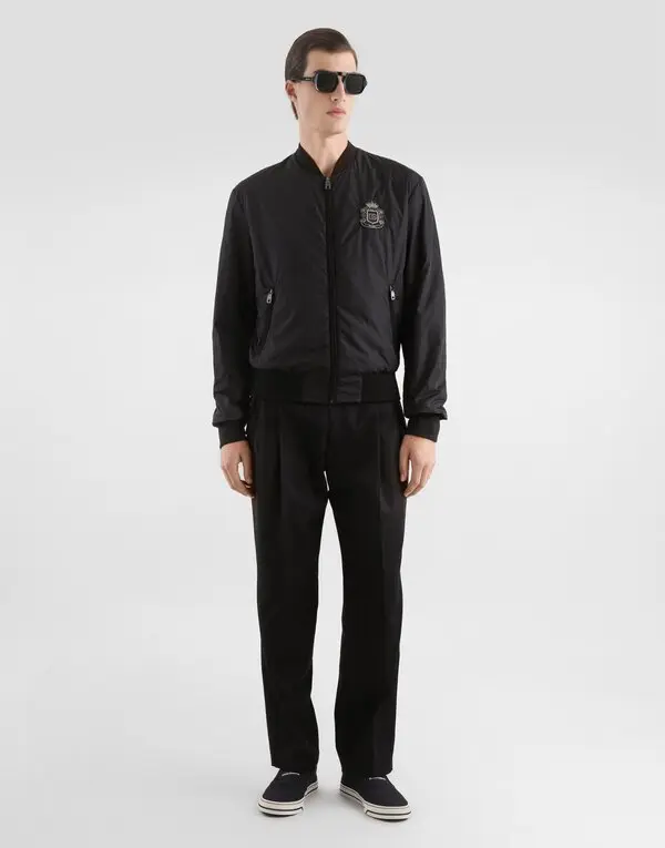 Dolce & Gabbana Cotton T-shirt With Embroidery - Black