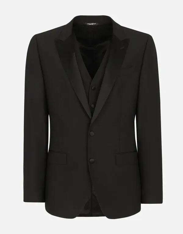 Dolce & Gabbana 3-piece Wool Suit