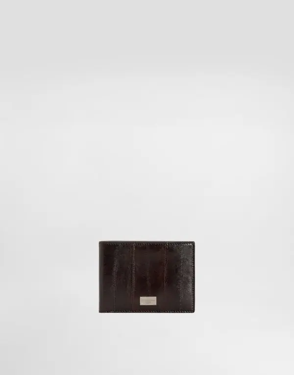 Dolce & Gabbana Eel Leather Wallet - Brown