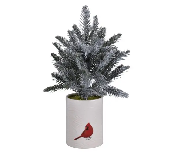TEMP-TATIONS As Is Seasonal 14' Tabletop Tree Decorative Base - One-color