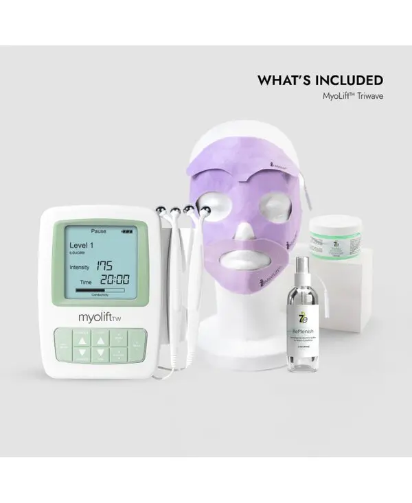 7E WELLNESS Myolift Triwave Microcurrent Facial Device - White