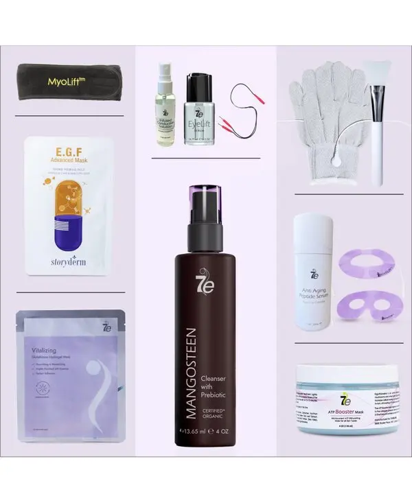 7E WELLNESS Wrinkle Erase Microcurrent Skincare Kit