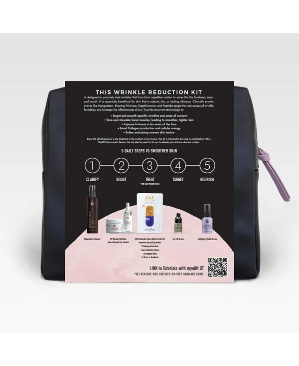 7E WELLNESS Wrinkle Erase Microcurrent Skincare Kit