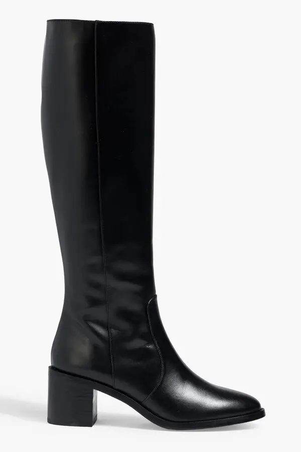 STUART WEITZMAN Esme Leather Knee Boots