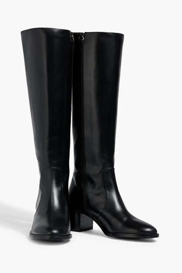 STUART WEITZMAN Esme Leather Knee Boots