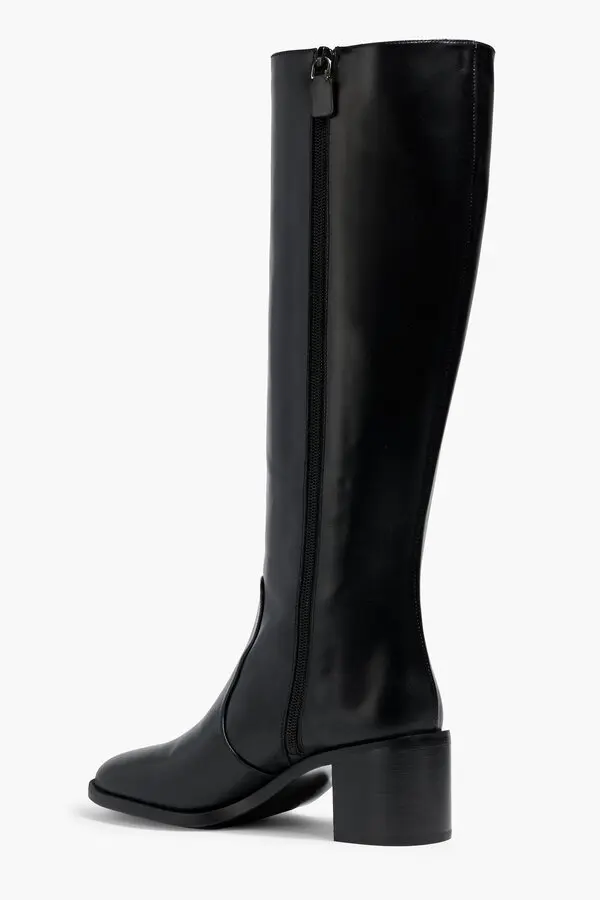 STUART WEITZMAN Esme Leather Knee Boots