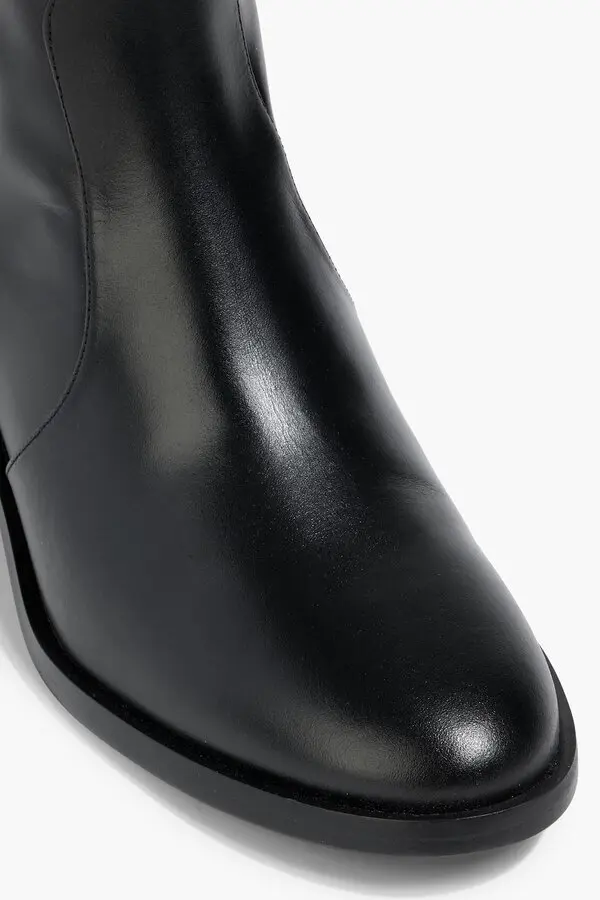 STUART WEITZMAN Esme Leather Knee Boots