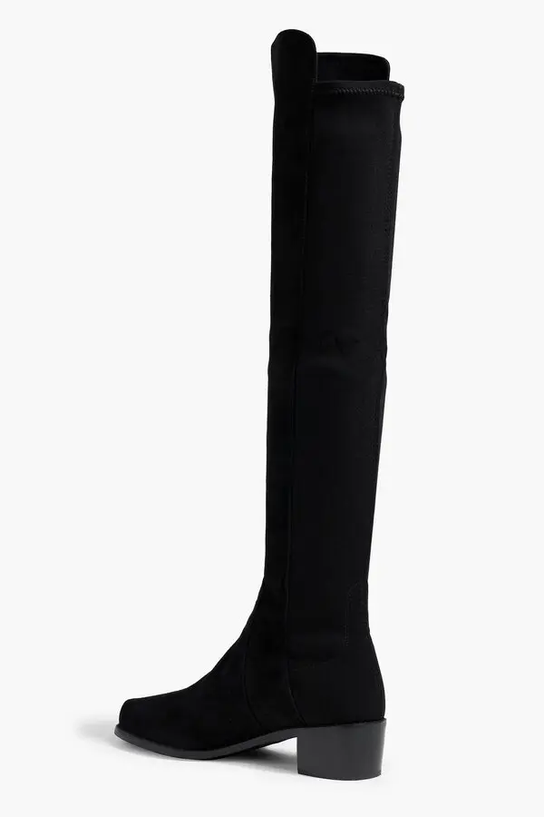 STUART WEITZMAN Reserve Suede Over-the-knee Boots