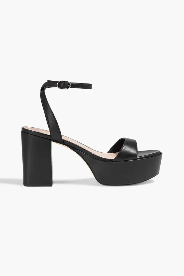STUART WEITZMAN Gala Leather Platform Sandals