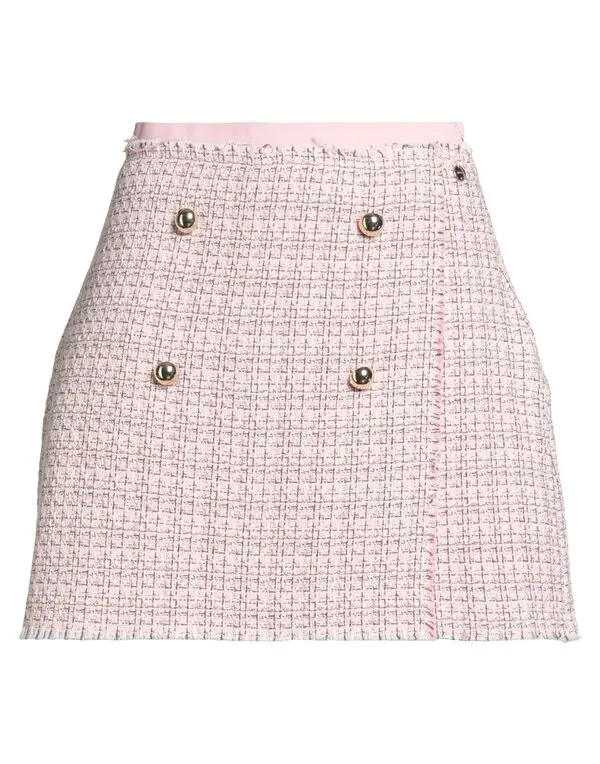 Liu Jo Tweed Skirt With Metallic Threads