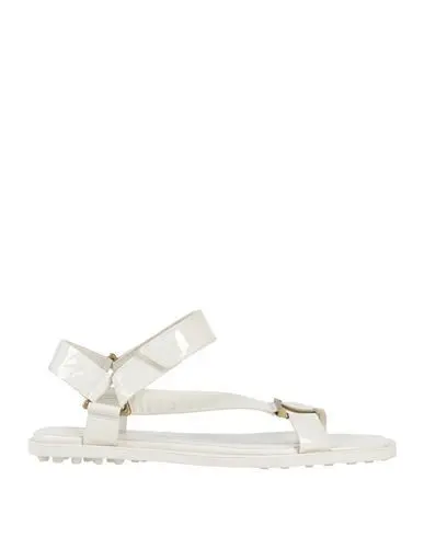 TOD'S Leather Slingback Sandals