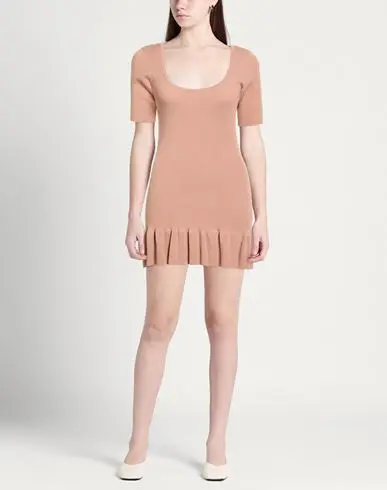 KONTATTO Ribbed Knit Mini Dress