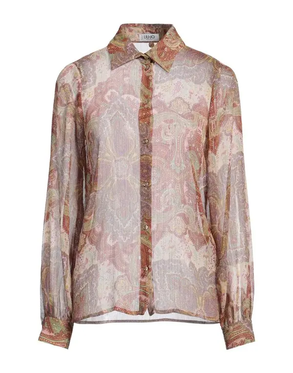 Liu Jo Paisley-print Metallic Shirt