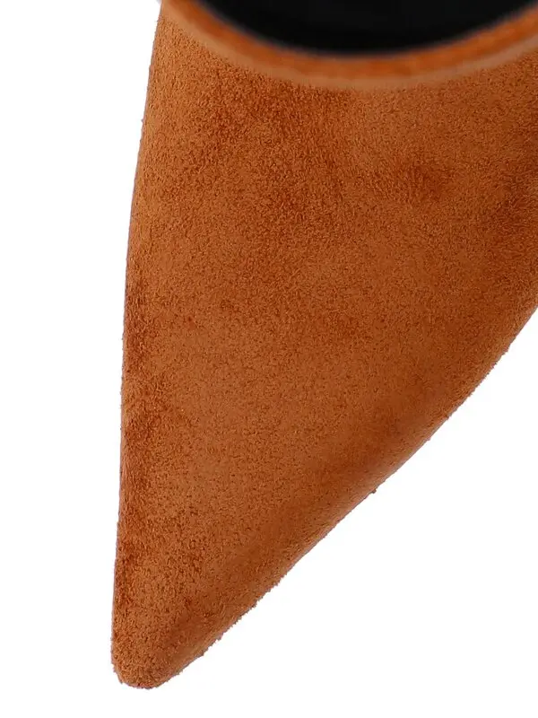 Marc Jacobs The Mel Lambskin Boots - Brown