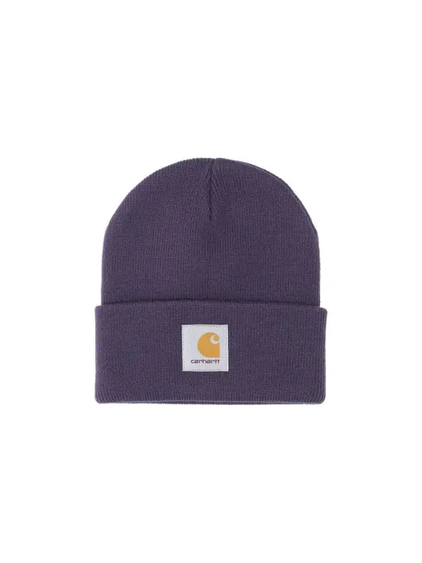 Carhartt Work In Progress Short Watch Beanie - Purple