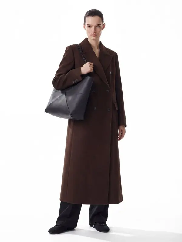 THE FRANKIE SHOP Double-breasted 'gaia' Coat