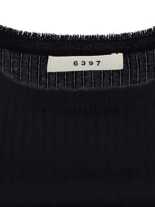 GOLDEN GOOSE Knitted Tank Top - Black