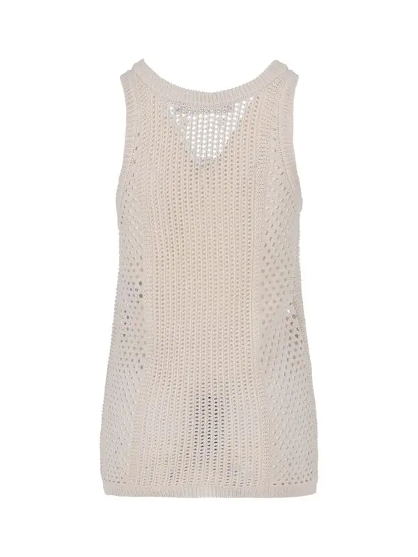 GOLDEN GOOSE Knitted Tank Top