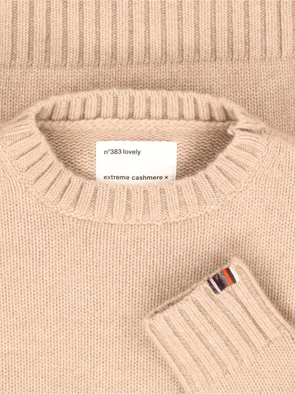 EXTREME CASHMERE X N°383 Lovely' Sweater - Beige