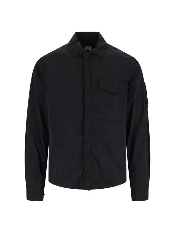 C.P. COMPANY Logo Shirt Jacket