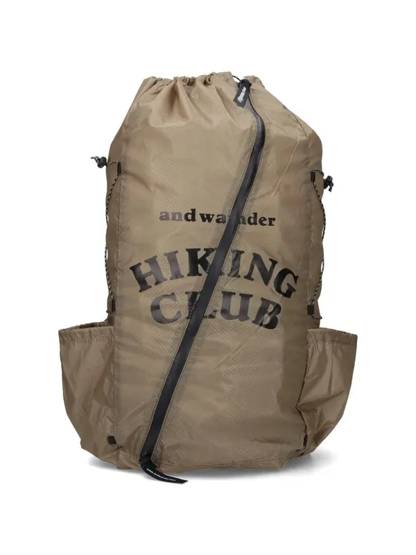 AND WANDER Hiking Club Backpack - Beige