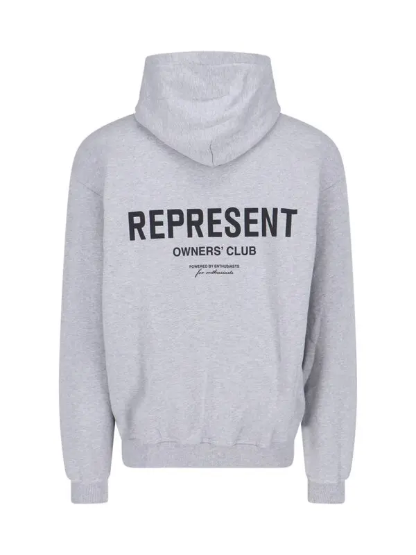 REPRESENT Owners' Club Hoodie - Gray