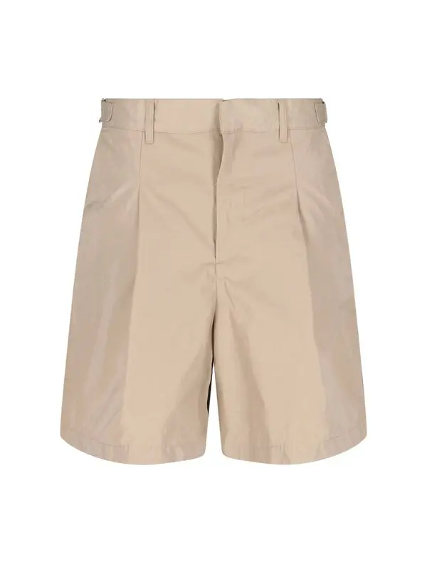 ENTIRE STUDIOS Aoshi Bermuda Shorts - Beige