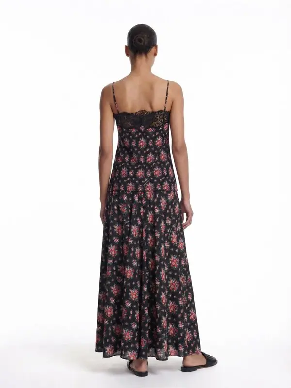 Dolce & Gabbana Floral Silk Skirt