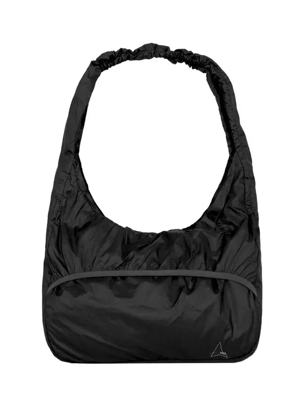 ROA Packable Knot Shoulder Bag - Black