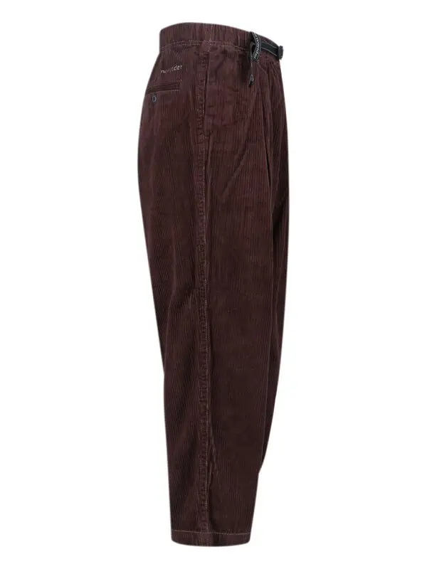 AND WANDER Corduroy Pants With Belt