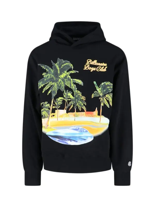 BILLIONAIRE BOYS CLUB Resort Hoodie - Black