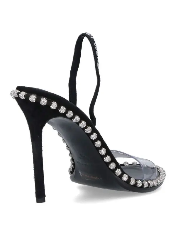 Alexander Wang Nova Rhinestone Sandals