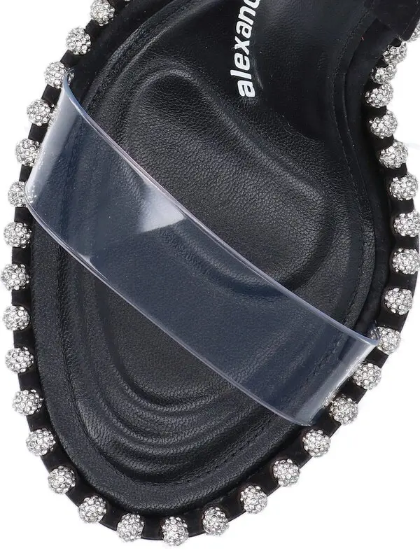 Alexander Wang Nova Rhinestone Sandals