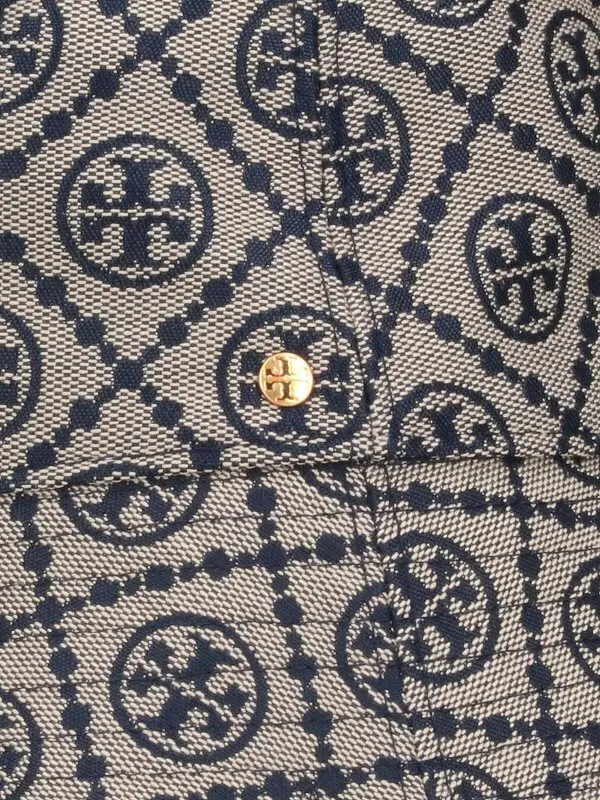 Tory Burch T Monogram Bucket Hat - Beige
