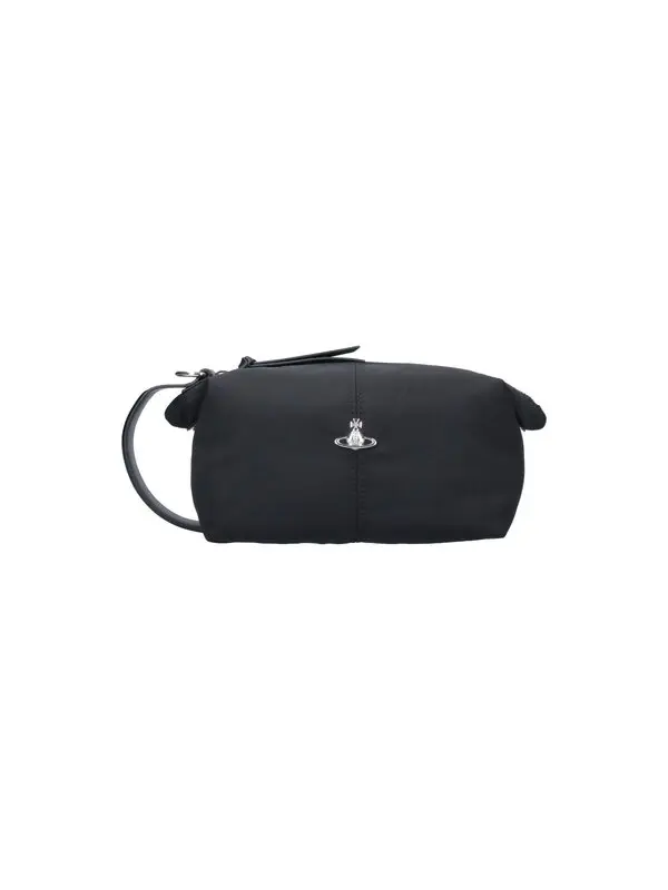 ANYA HINDMARCH Pouch Wash Bag - Black