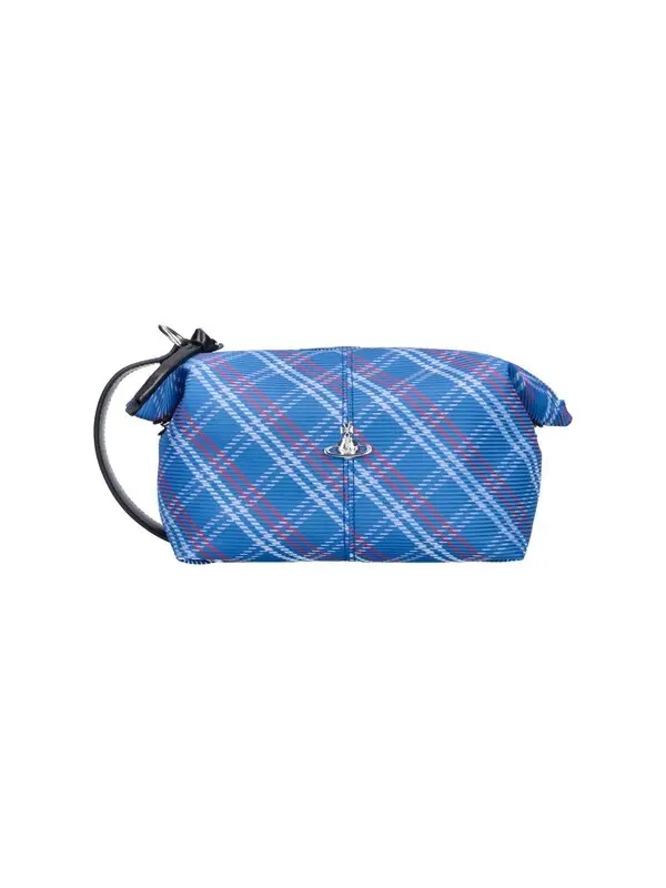 VIVIENNE WESTWOOD Pouch Wash Bag - Blue