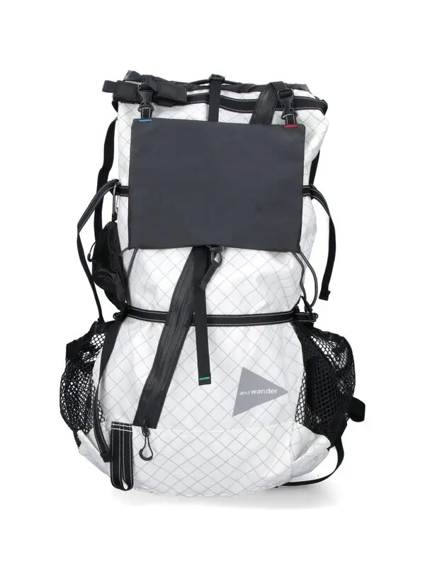 AND WANDER Ecopack 40l Backpack - White