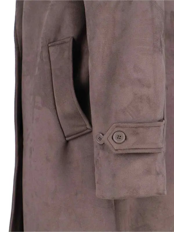 THE FRANKIE SHOP Pembroke Trench Coat - Taupe