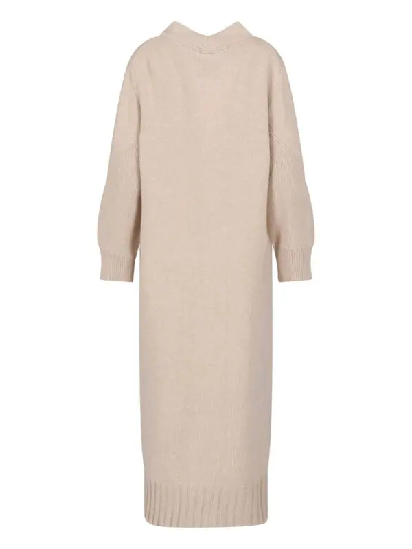 Max Mara Maxi Cashmere Cardigan - Beige