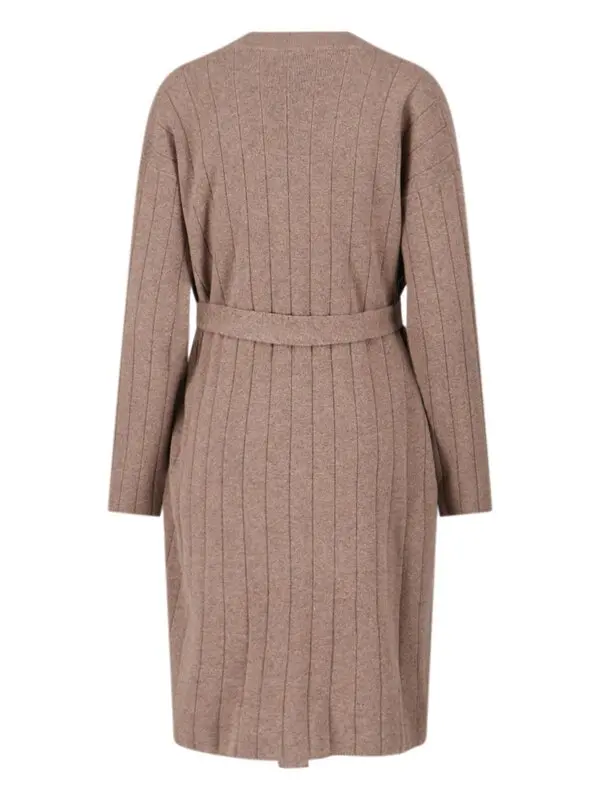 Max Mara Maxi Cashmere Cardigan - Brown