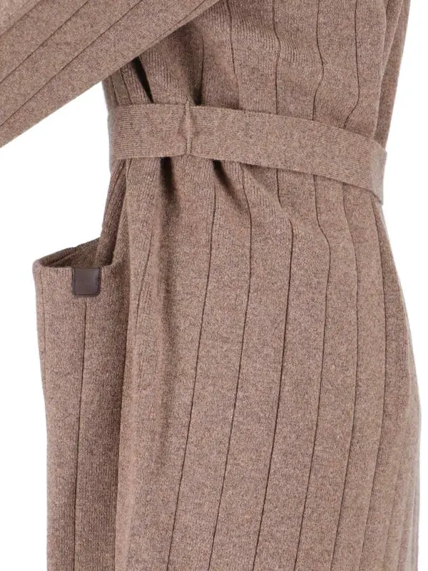Max Mara Maxi Cashmere Cardigan - Brown