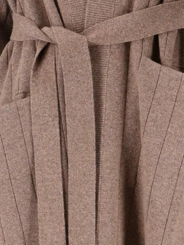Max Mara Maxi Cashmere Cardigan - Brown