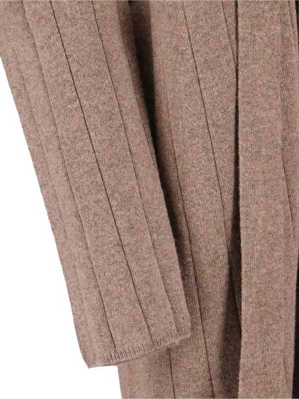 Max Mara Maxi Cashmere Cardigan - Brown