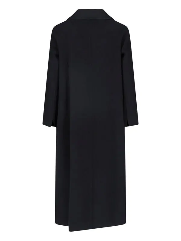 Max Mara Esturia" Virgin Wool Coat - Black