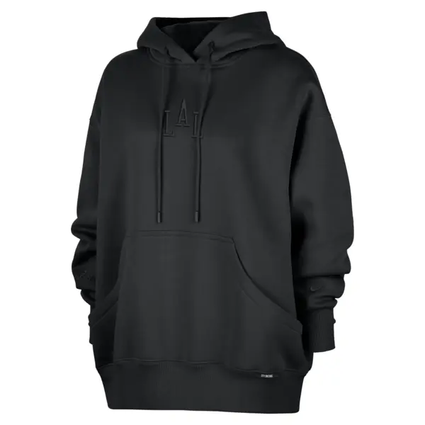 Nike Los Angeles Lakers City Edition Nba Phoenix Fleece Premium Hoodie - Black