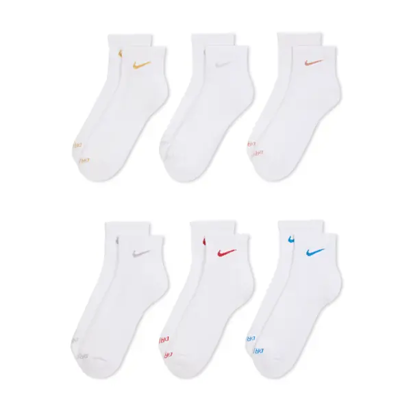 Nike Everyday Plus Cushioned Training Ankle Socks - Multicolor