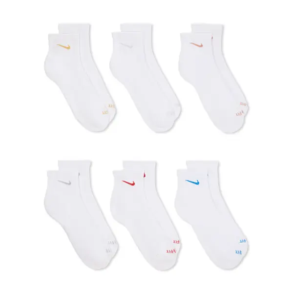 Nike Everyday Plus Cushioned Training Ankle Socks - Multicolor