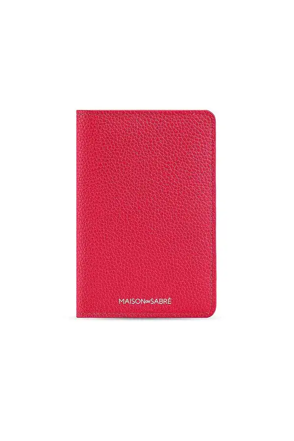 MAISON DE SABRE Maison De Sabr&eacute; The Passport Holder In Fuchsia - Shibuya Fuchsia