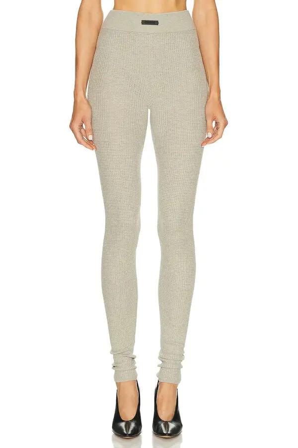 Fear Of God Waffle Legging - Abbey Stone
