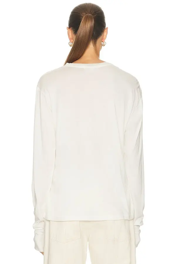 Eterne Long Sleeve Boyfriend Top